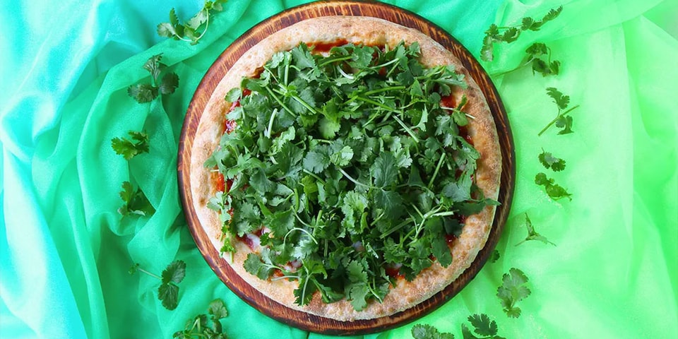 Pizza Hut Japan "Too Much Cilantro" Pizza | Hypebae