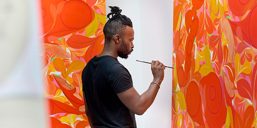 Tunji Adeniyi-Jones Exhibition at White Cube | Hypebae