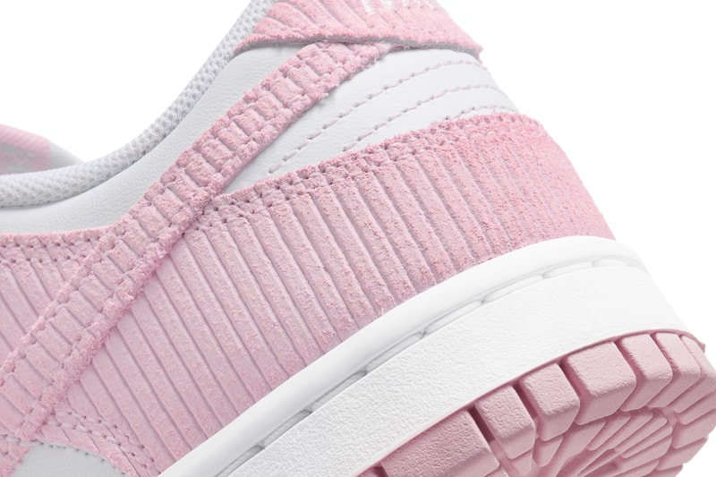 Nike's Dunk Low Arrives in Corduroy Pink | Hypebae