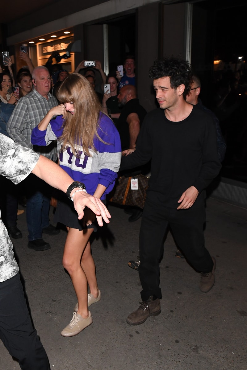 Taylor Swift, Matty Healy: NYC Recording Studio | Hypebae