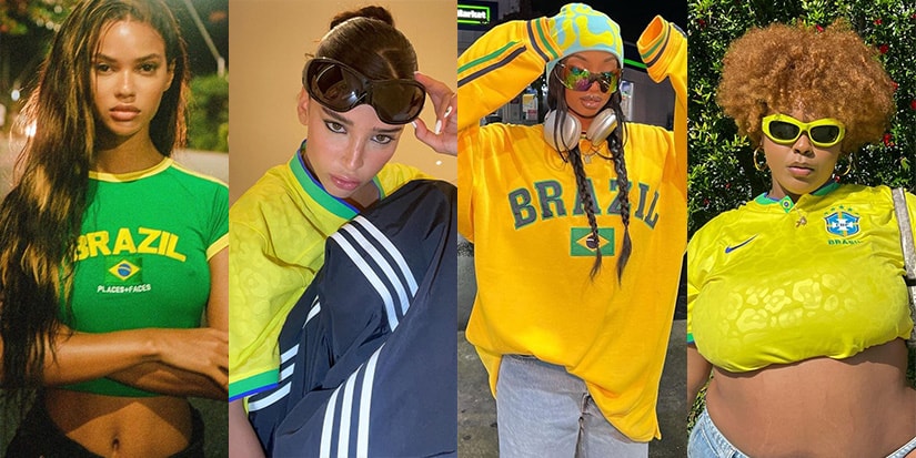 Brazil Shirts and Jerseys Trend on Tiktok | Hypebae