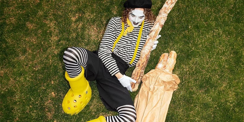 MSCHF & Crocs Unveil Big Yellow Boots Collab | Hypebae