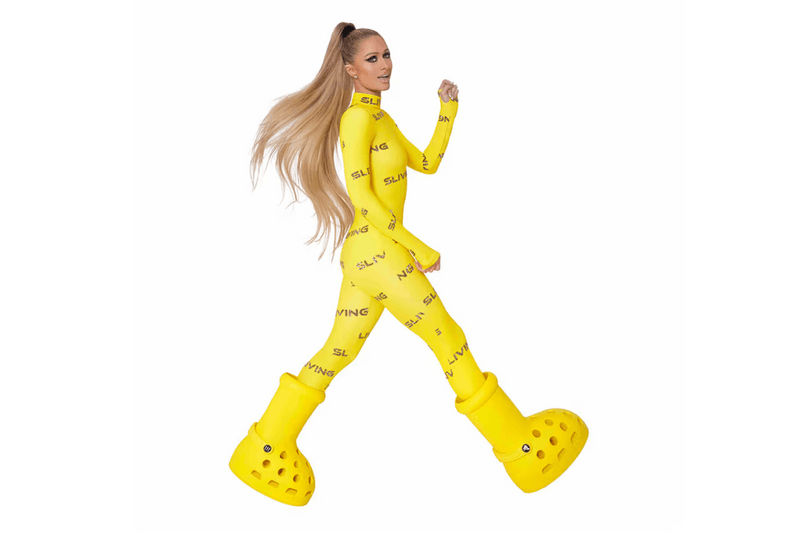 Paris Hilton Stars in MSCHF x Crocs Boots Campaign | Hypebae