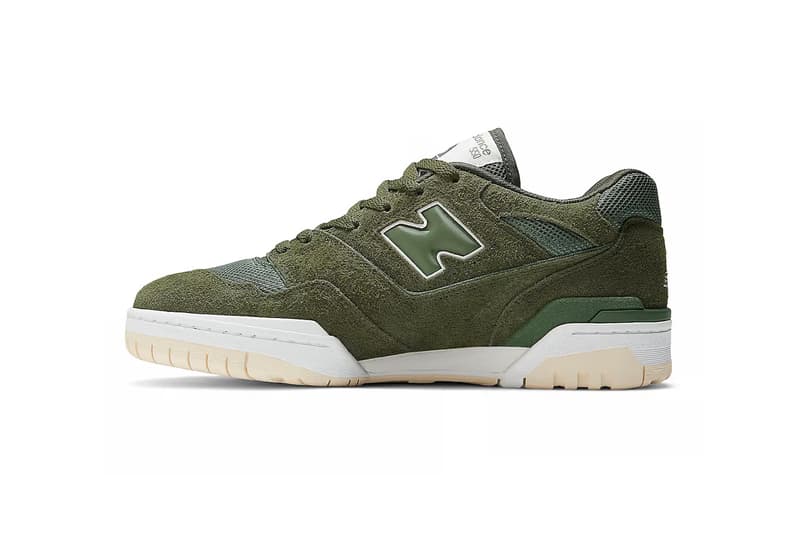 New Balance Is Seeing Green With 550 in "Olive Suede" | Hypebae