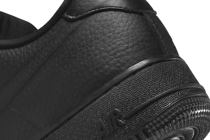 Nike Gets Wet With Waterproof "Triple Black" AF1 Low | Hypebae
