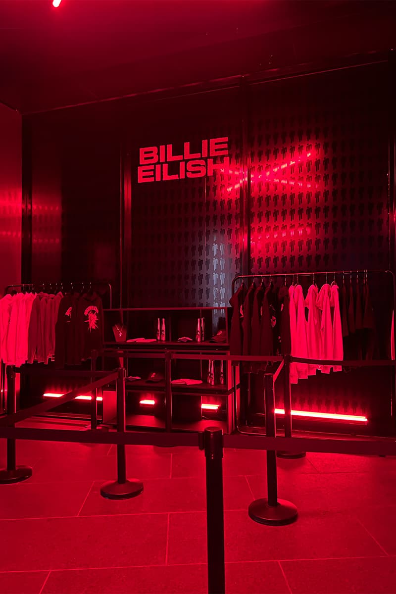 Billie Eilish Hosts London Pop Up Hypebae