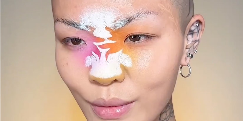 TikTok's "Scrunch Makeup" Shows Love To The Nose | Hypebae