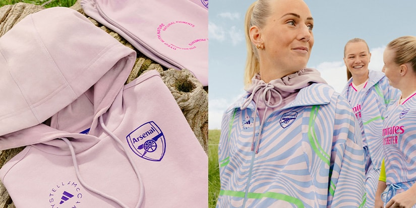 Arsenal, adidas and Stella McCartney Unveil Second Collab | Hypebae