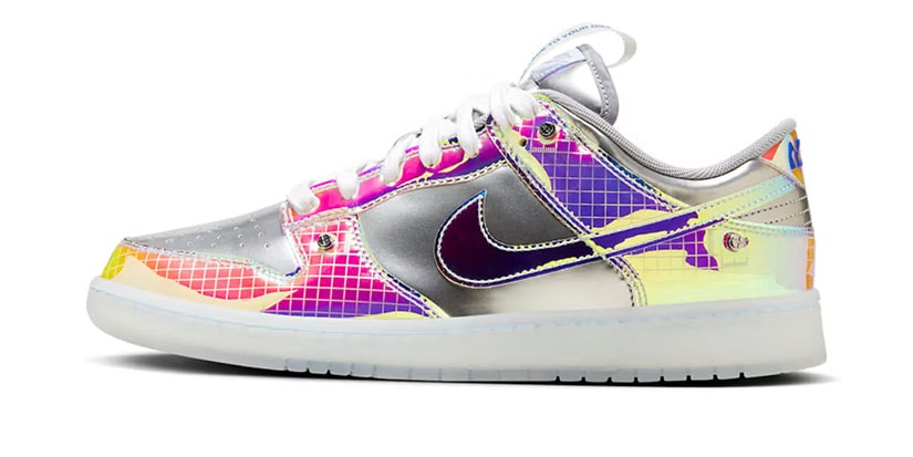 Nike's SB Dunk Low Comes in Iridescent Colorway | Hypebae