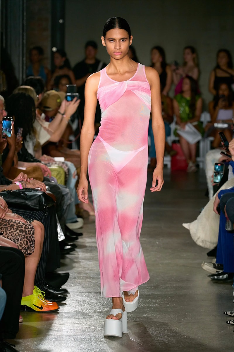 Private Policy Is Pretty in Pink for NYFW SS24 Haoran Li Siying Qu ...