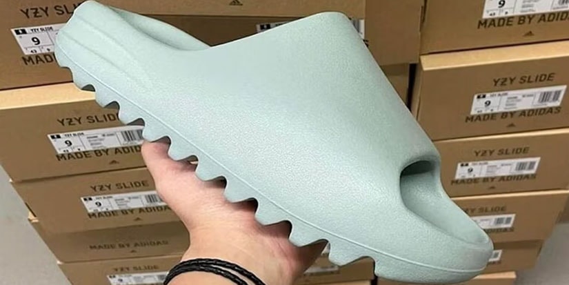 adidas YEEZY SLIDE Surfaces in Salt Colorway | Hypebae