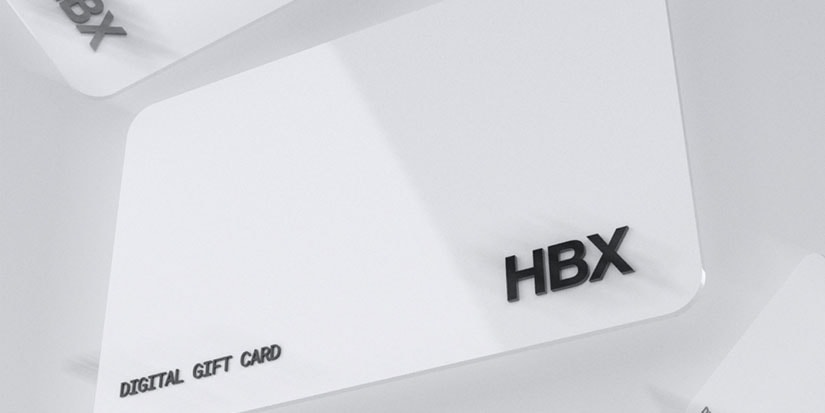 HBX Digital Gift Card U.S. Launch | Hypebae