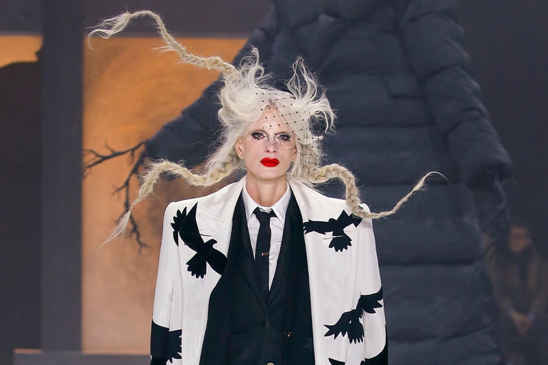 Isamaya Ffrench's Bird Beauty Thom Browne AW24 | Hypebae