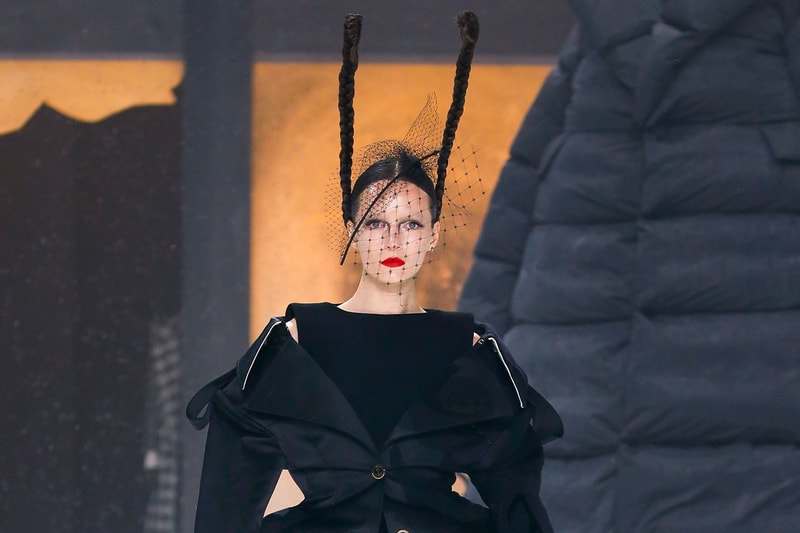 Isamaya Ffrench's Bird Beauty Thom Browne AW24 | Hypebae