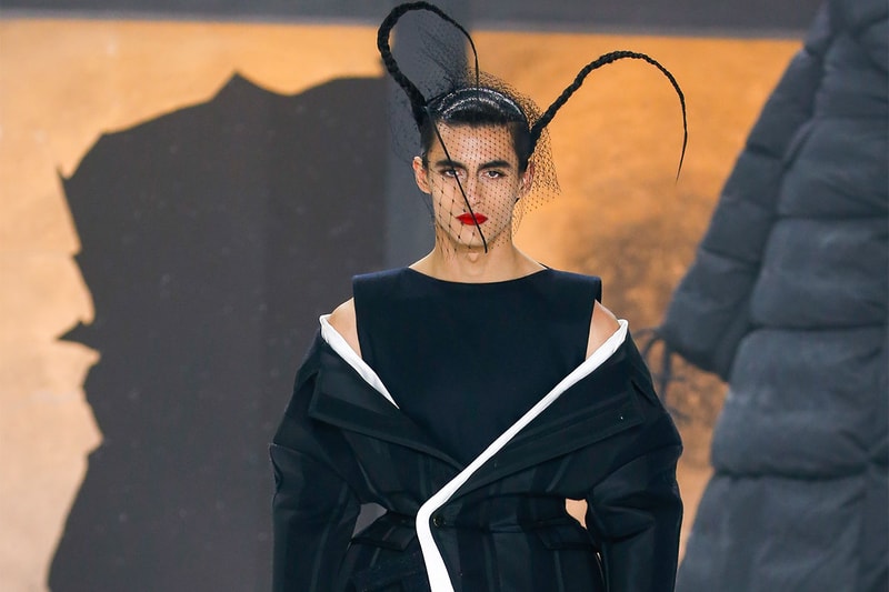 Isamaya Ffrench's Bird Beauty Thom Browne AW24 | Hypebae