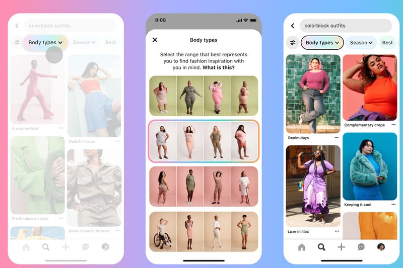 Pinterest Now Has a Body Types Image Filter | Hypebae