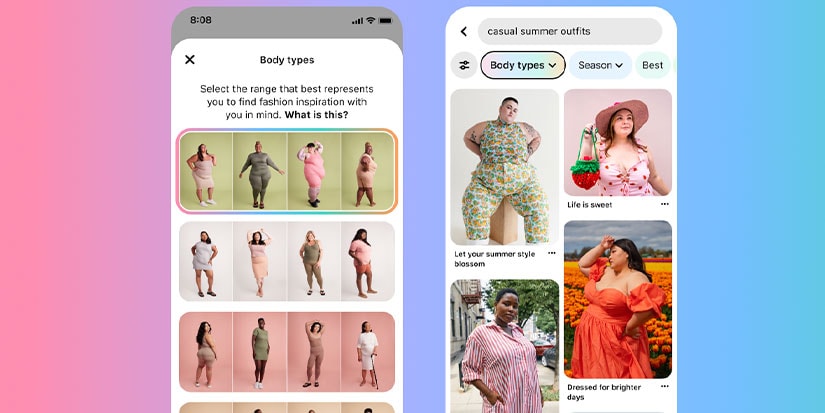 Pinterest Now Has a Body Types Image Filter | Hypebae