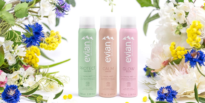 Evian Drops Calm, Protect and Glow Face Mist | Hypebae