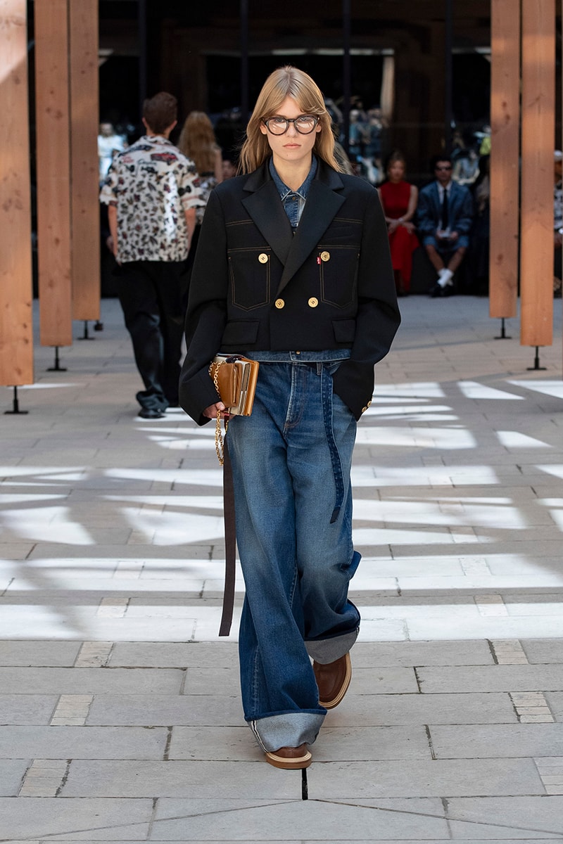 Levi's x sacai Dip into Denim for SS25 Preview | Hypebae