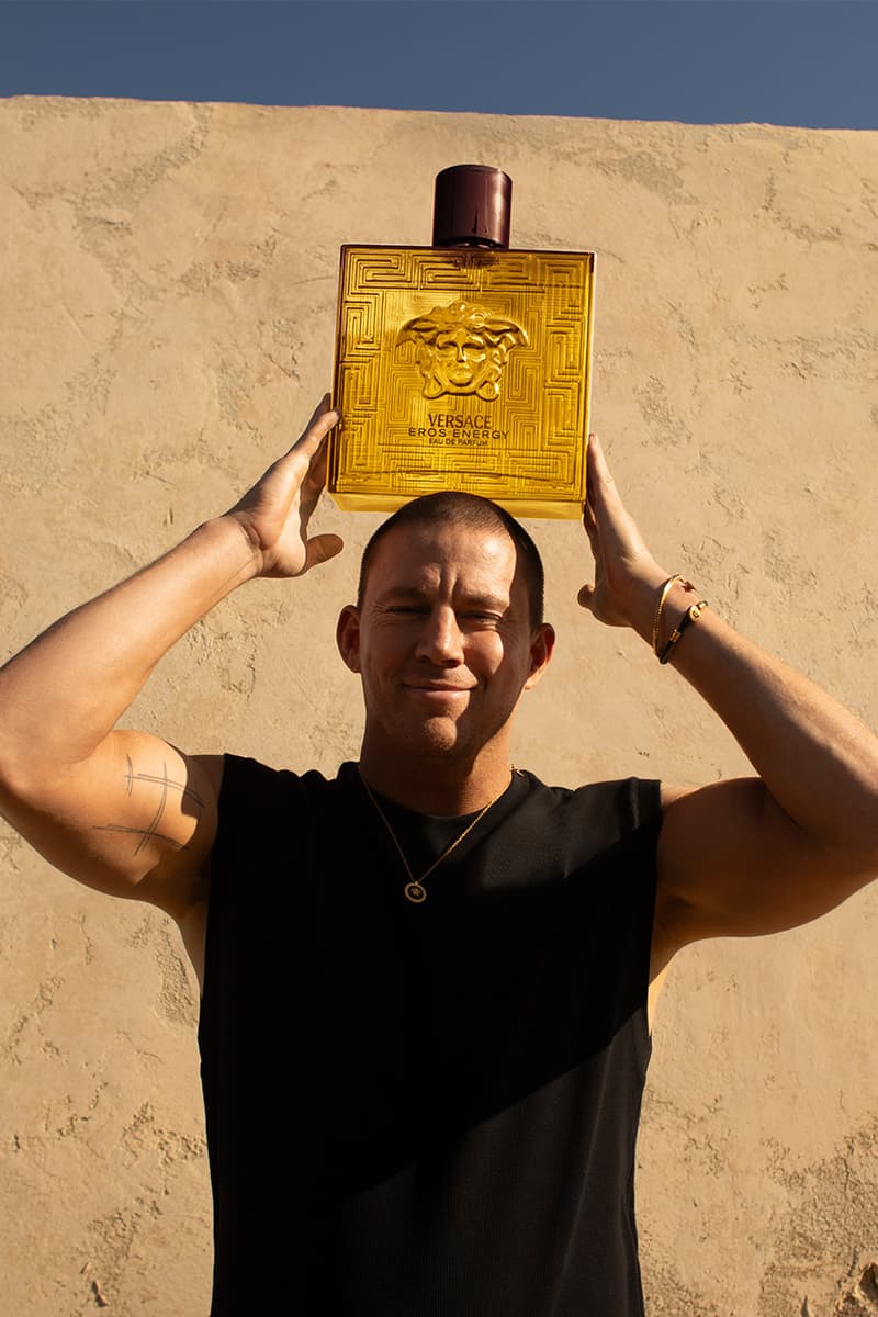 Versace x Channing Tatum: New Eros Energy Fragrance | Hypebae