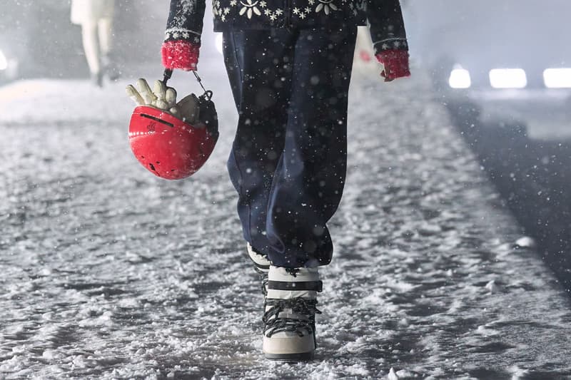Moncler Debuts Moon Boot Collab on FW25 Runway | Hypebae