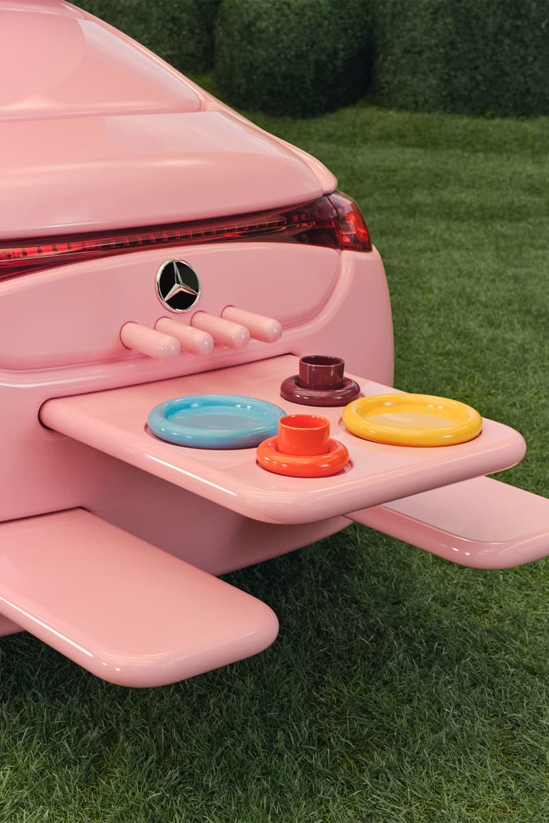 Gustaf Westman x Mercedes Benz Pink CLA | Hypebae