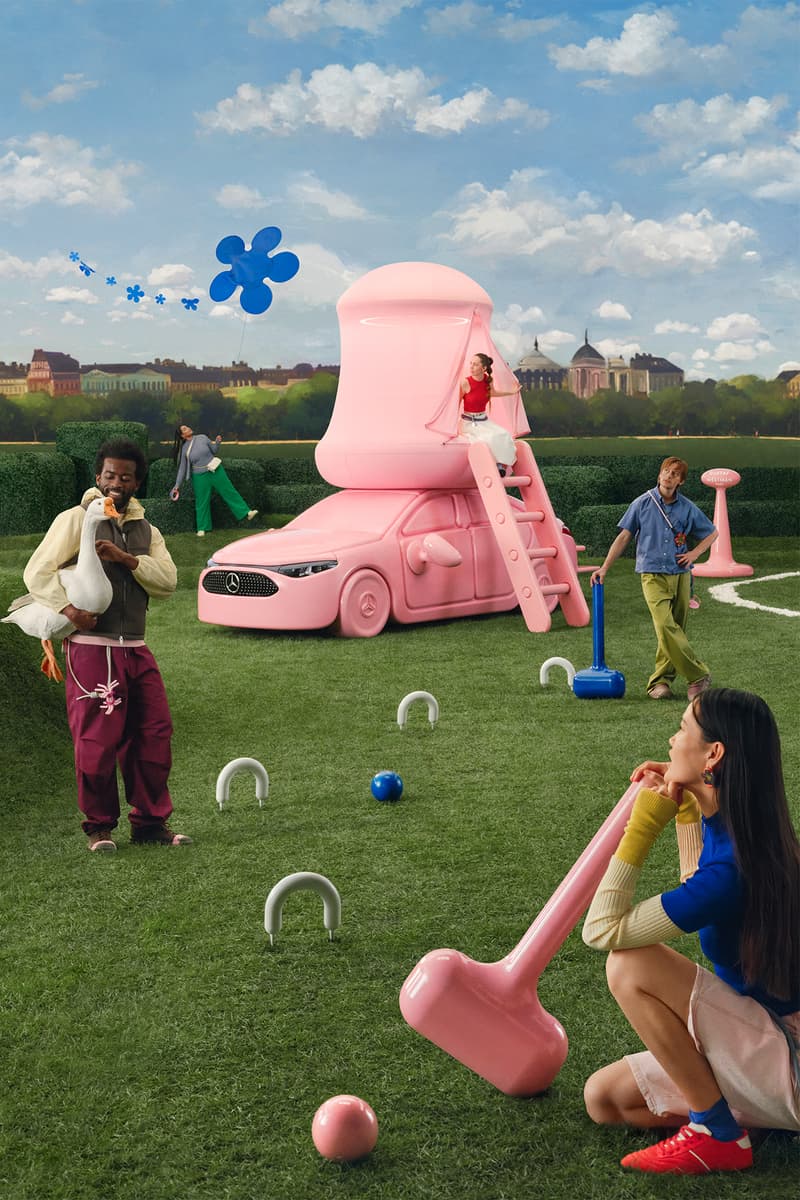 Gustaf Westman x Mercedes Benz Pink CLA | Hypebae