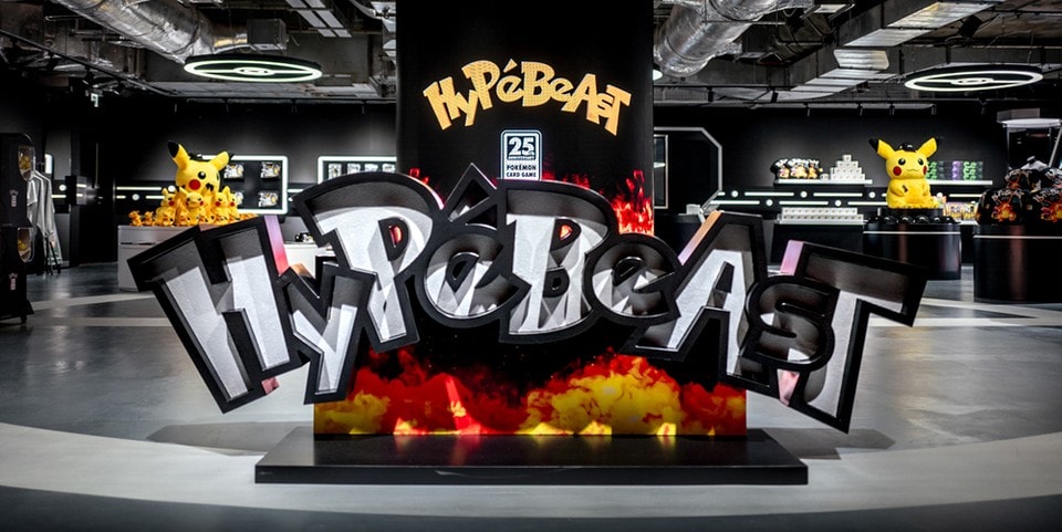 Video Recap Pop Up Event HYPEBEAST x Pokémon TGC 25th Anniversary ...