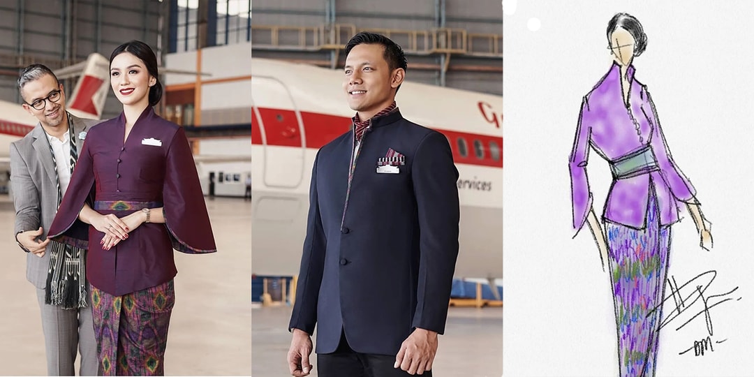 Berikut Seragam Baru Garuda Indonesia Rancangan Didiet Maulana | Hypebeast