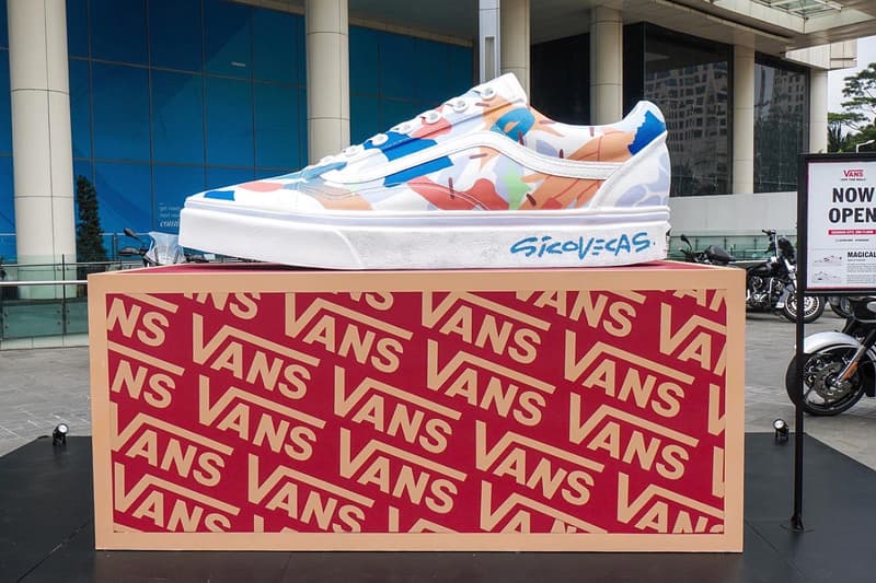 Sicovecas dan Vans Indonesia Bikin Vans Old Skool Raksasa di Senayan ...