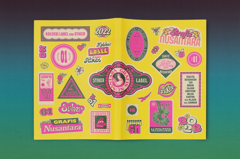 Grafis Nusantara Rilis Buku Berisi Kumpulan Vintage Label dan Stiker Se ...
