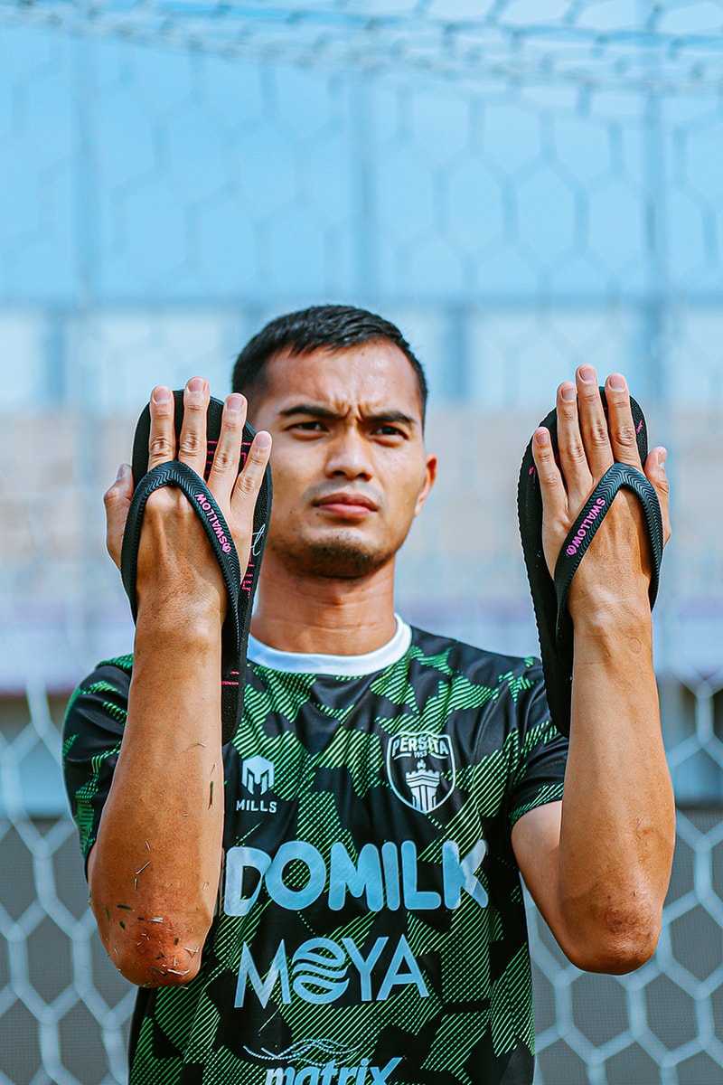 Exclusive: Persita Tangerang x Sandal Swallow Limited Edition | Hypebeast