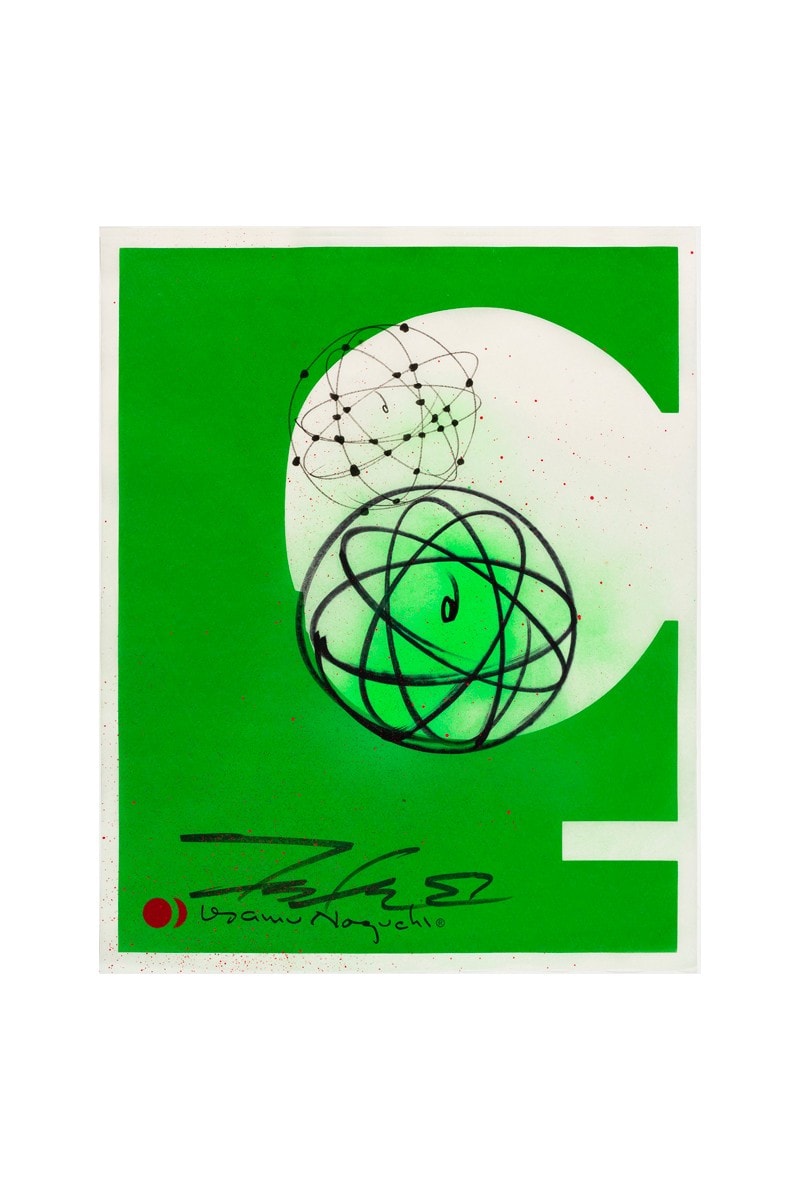 Sentuhan Futura dalam Lampu dan Poster di Noguchi Museum | Hypebeast