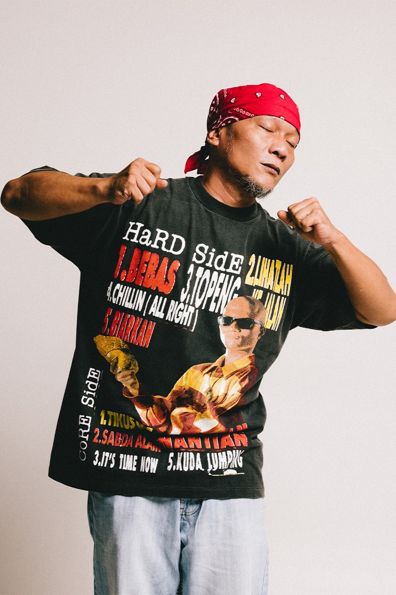 GINSENG STRIP Ajak Iwa K Buat Bikin Homage T-Shirt Album ‘Topeng’ | Hypebeast