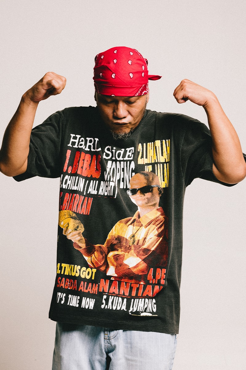 GINSENG STRIP Ajak Iwa K Buat Bikin Homage T-Shirt Album ‘Topeng’ | Hypebeast