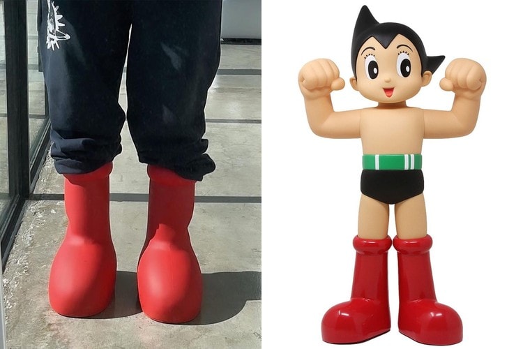 MSCHF Ciptakan Boots Merah Signature Astro Boy | Hypebeast