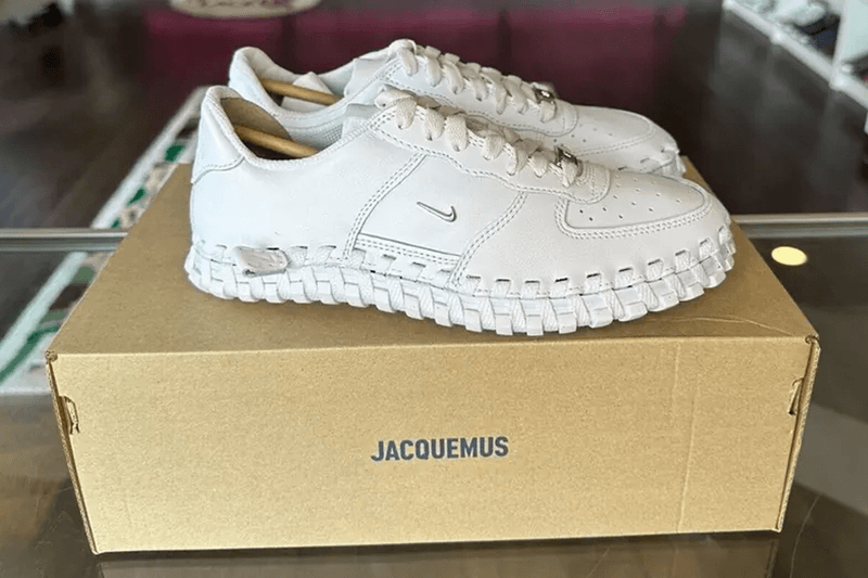 First Look Jacquemus x Nike J Force 1 "White" | Hypebeast