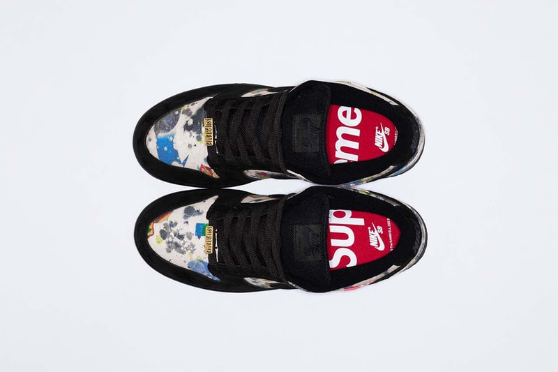 First Look Supreme x Nike SB Dunk Hi dan Dunk Low | Hypebeast