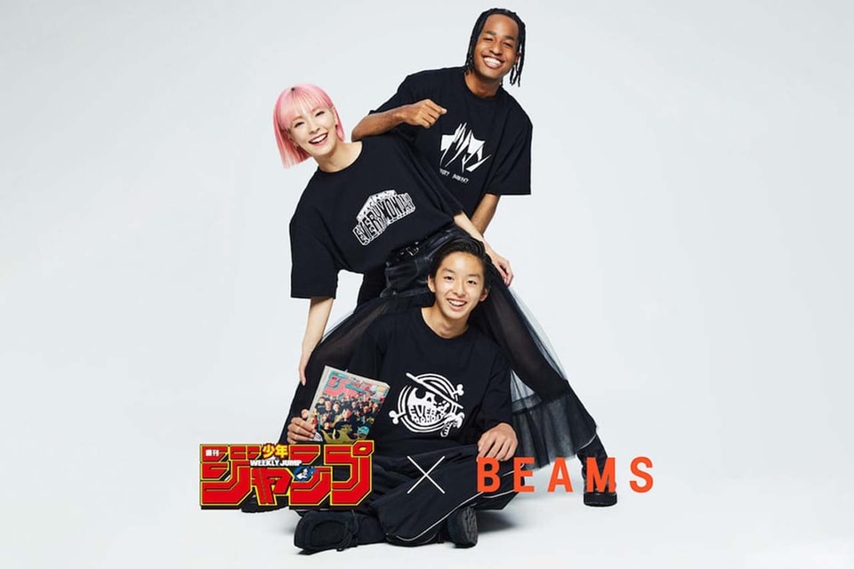 First Look T-shirt Collection Weekly Shonen Jump dan BEAMS | Hypebeast