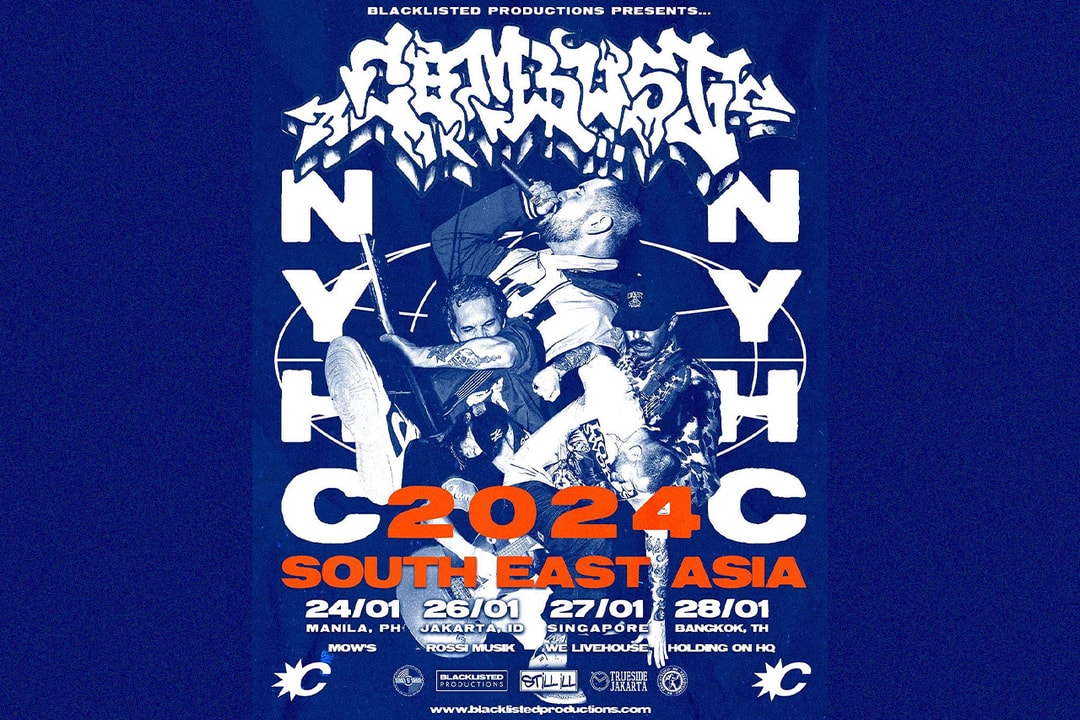 Combust Segera Tur Asia Tenggara di Januari 2024 | Hypebeast