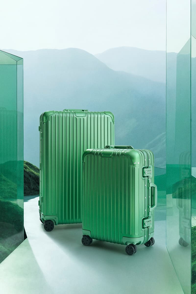 RIMOWA Hadirkan Warna Emerald Buat Original Koper Mereka | Hypebeast