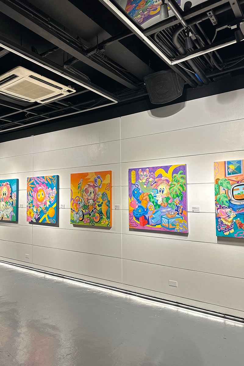 Qurbani Akbar "Childhood Memories" Solo Exhibition di Manila | Hypebeast