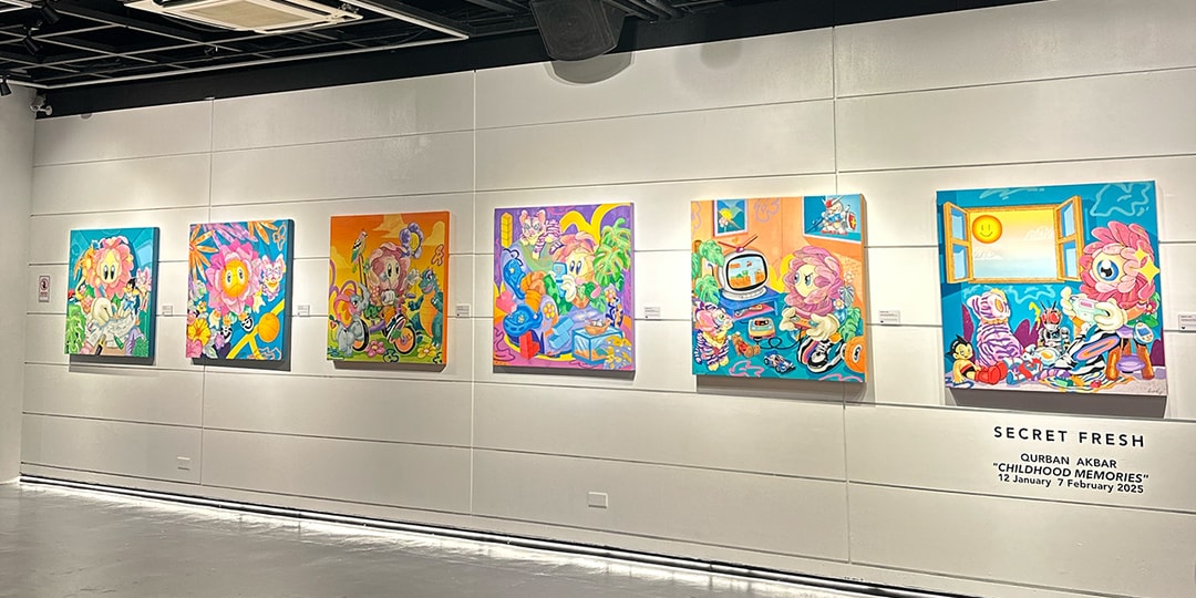 Qurbani Akbar "Childhood Memories" Solo Exhibition di Manila | Hypebeast