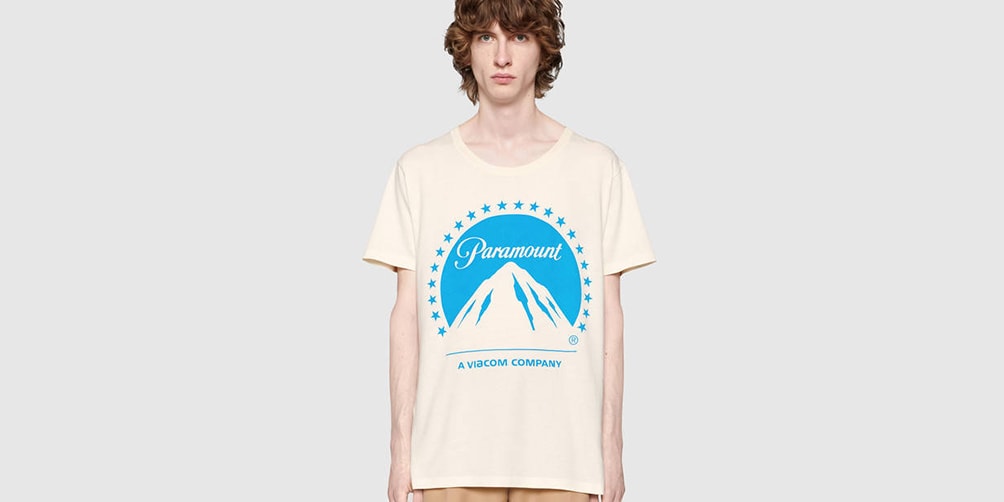 Gucciが伝統の映画会社 Paramount のロゴをプリントした S/S Tシャツをリリース | Hypebeast.JP