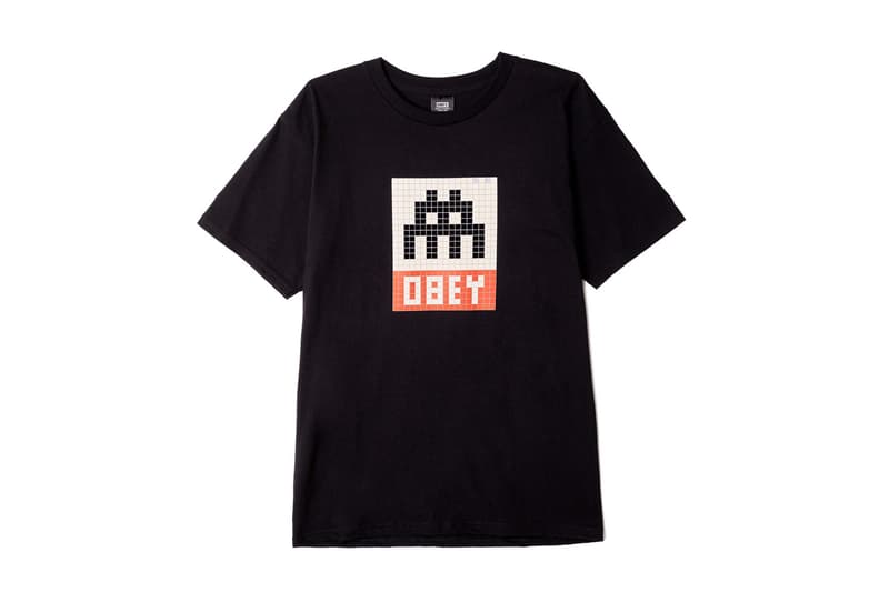 世界的ストリートアーティストふたり OBEY×INVADER によるコラボアパレルが発売 | Hypebeast.JP