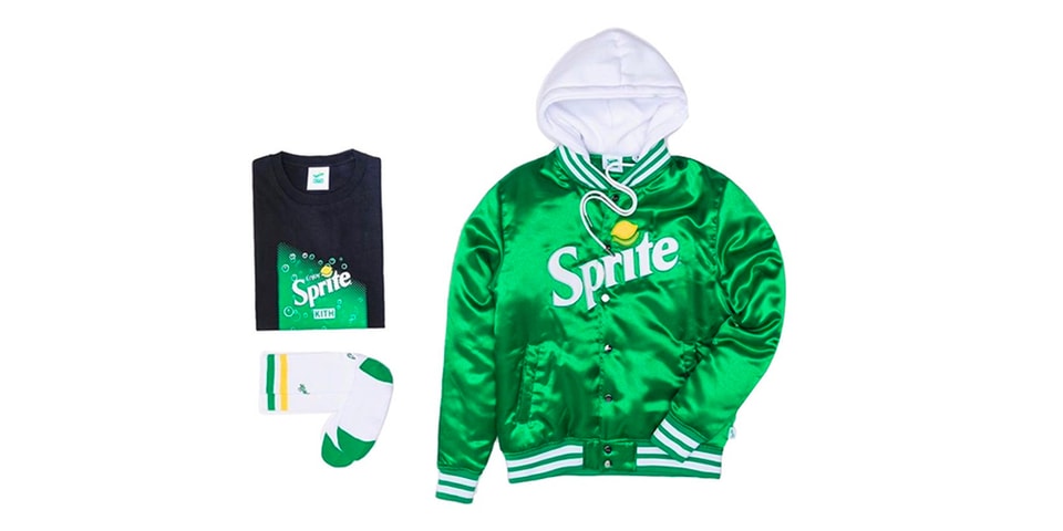 Sprite x KITH がレトロ感漂うグリーンの映えるコラボカプセルコレクションを発表 | HYPEBEAST.JP