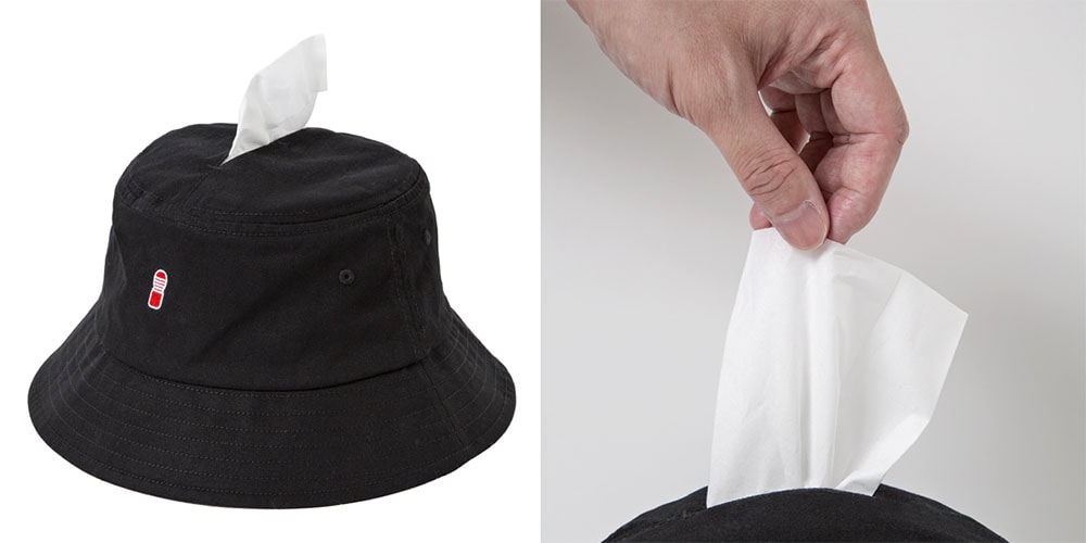 テンガから頭頂部にポケットティッシュを格納できるハットが発売 | Hypebeast.JP