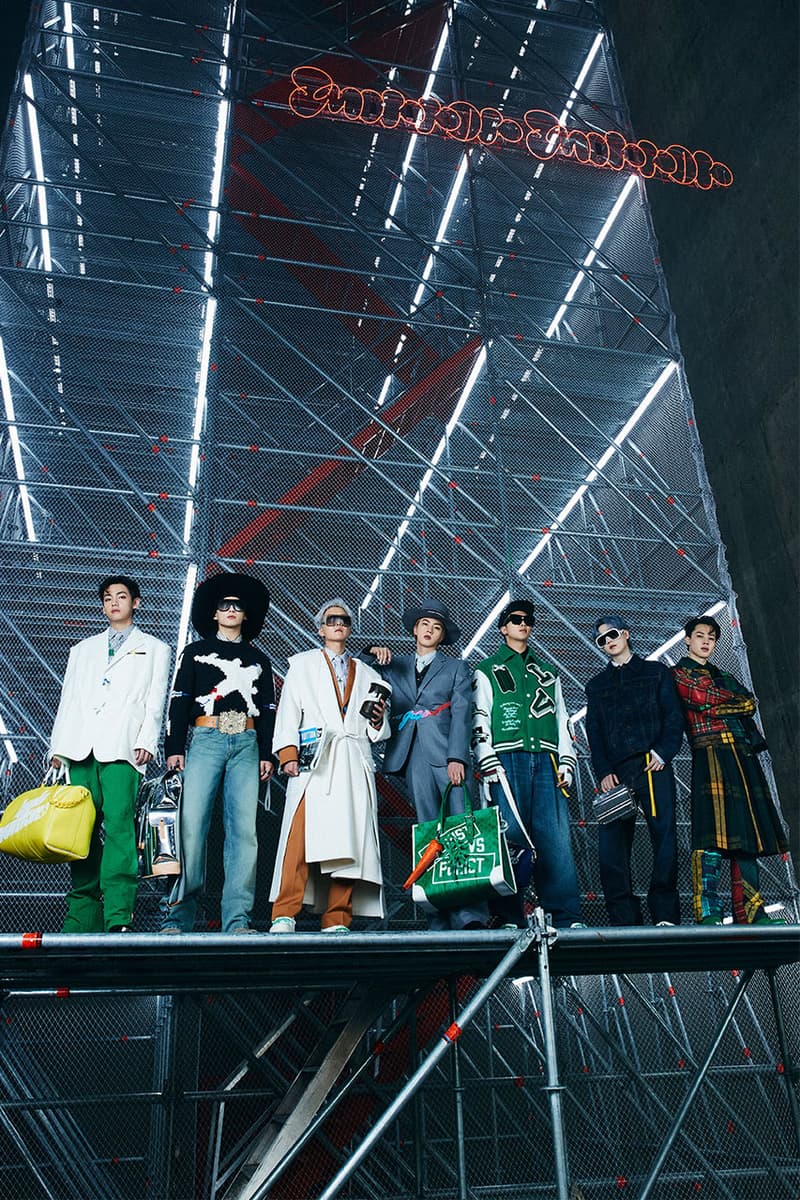 BTSがルイ・ヴィトン2021年秋冬コレクションのショーに登場 | HYPEBEAST.JP