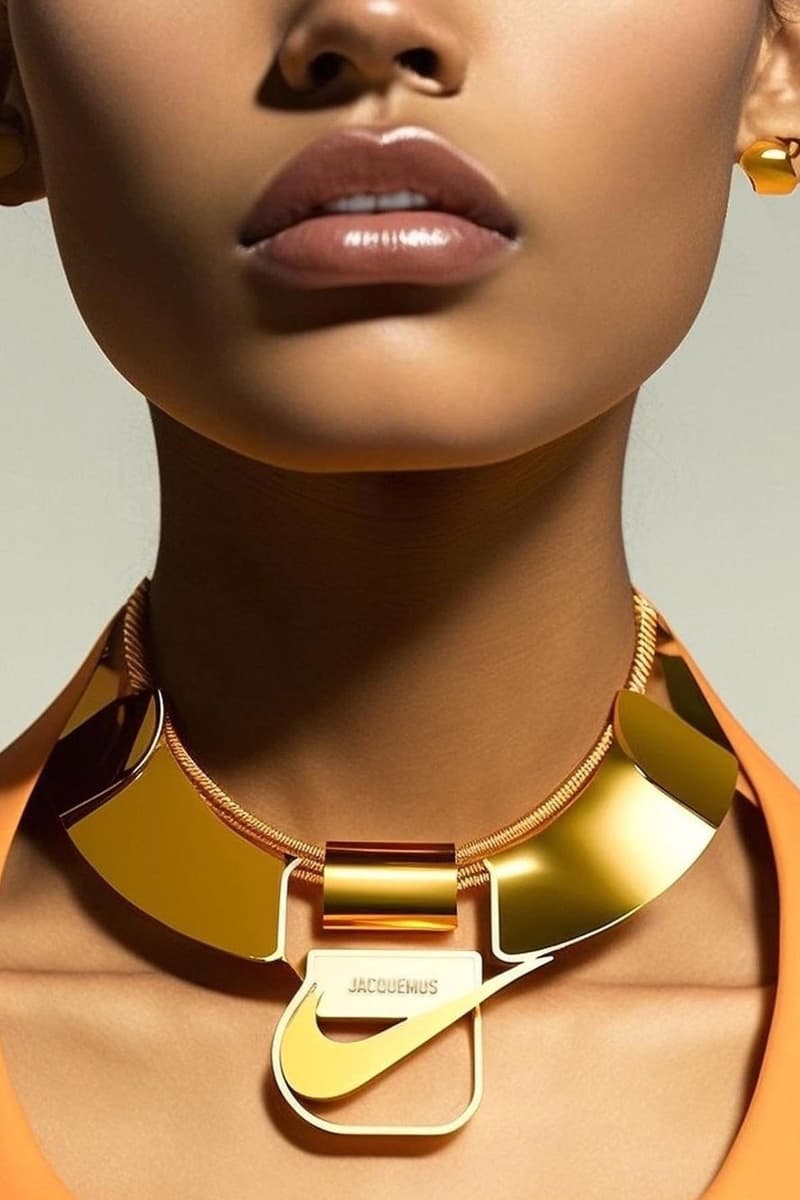 AIの生成したナイキxジャックムスの架空のポップアップ画像が公開 | Hypebeast.JP