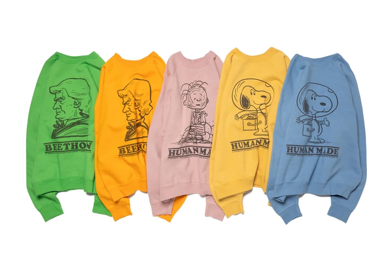 HUMAN MADE®️ からヴィンテージライクな PEANUTS スウェットシャツが登場 | Hypebeast.JP